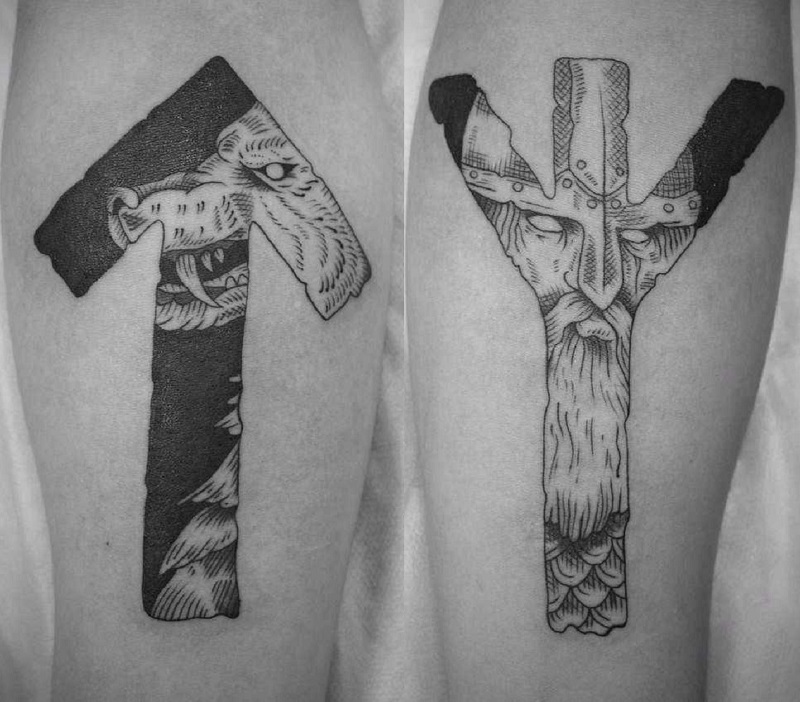 Τατουάζ ρούνων: Δημοφιλείς επιλογές και το νόημά τους